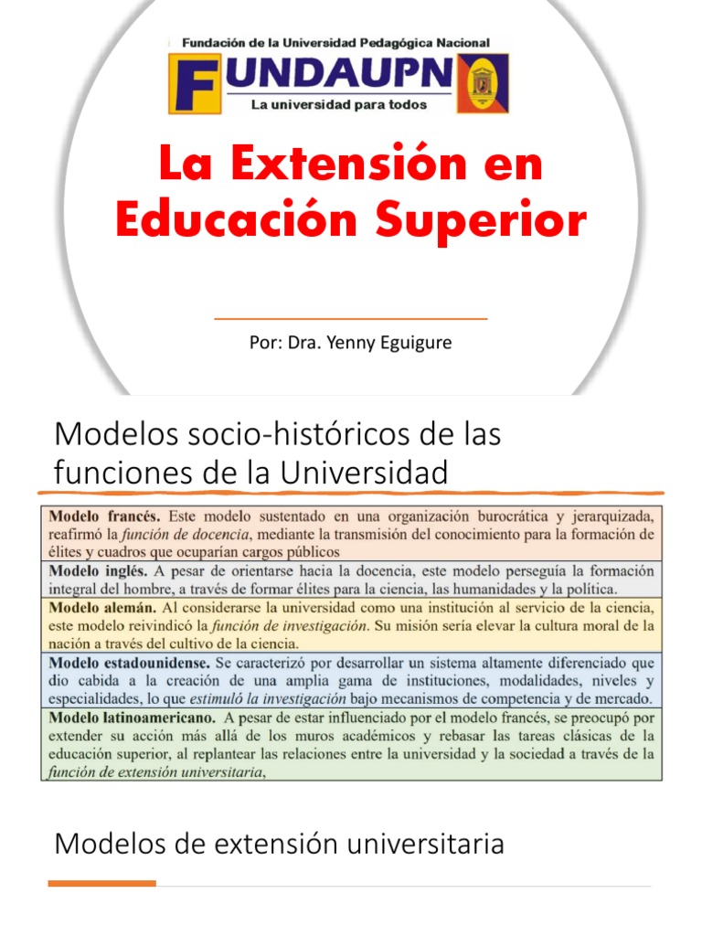 Extension Universitaria - 3 | PDF | America latina | Conocimiento