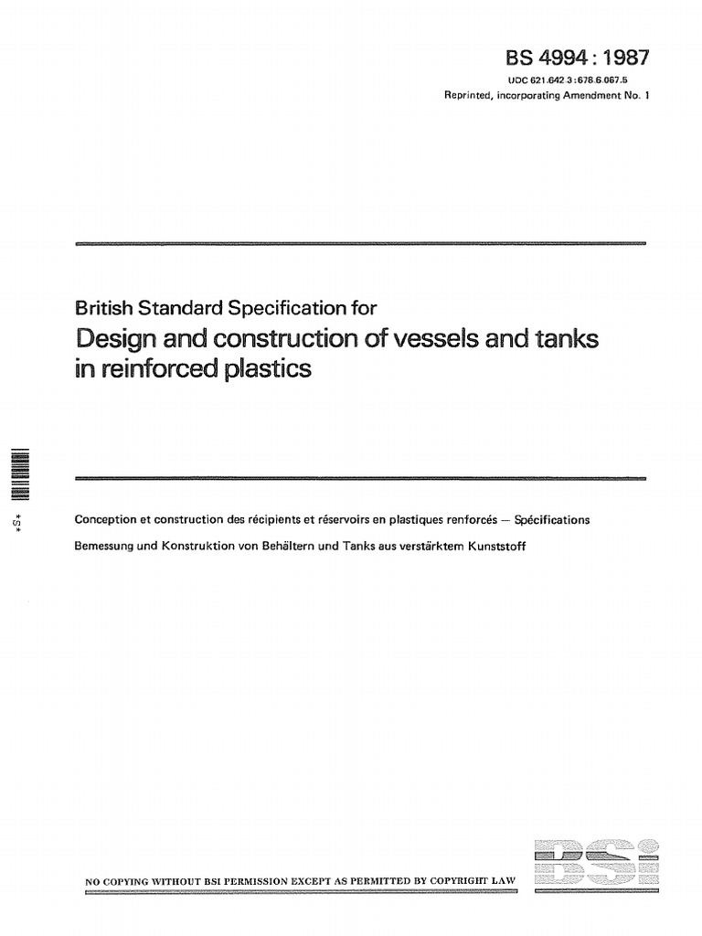 BS 4994 1987, Design and Construction | PDF