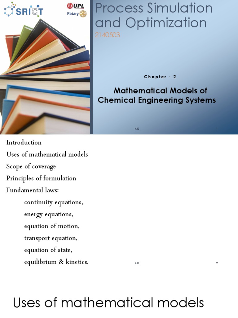 2 - Mathematical Models of Chemical Engineering Systems | PDF