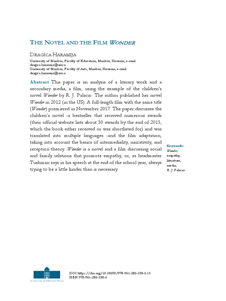 Wonder Bullying | PDF