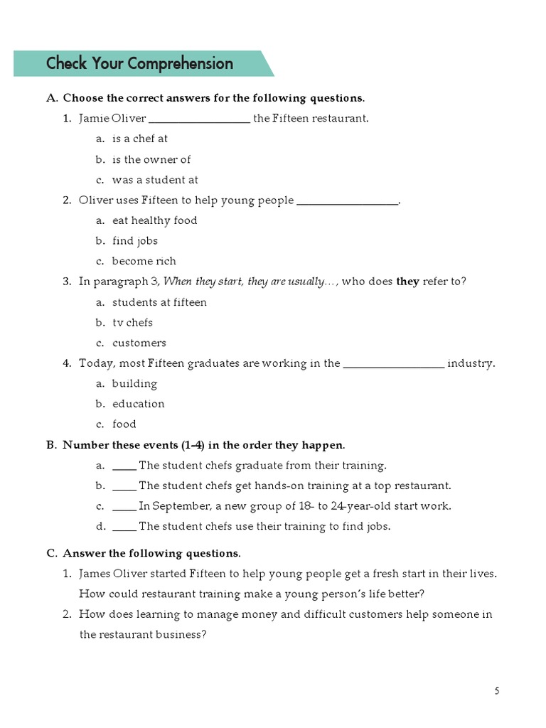 Jamie Oliver's Fifteen: Using Restaurant Training to Empower Young ...