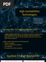 Planning and Implementing High Availability | PDF | Load Balancing ...