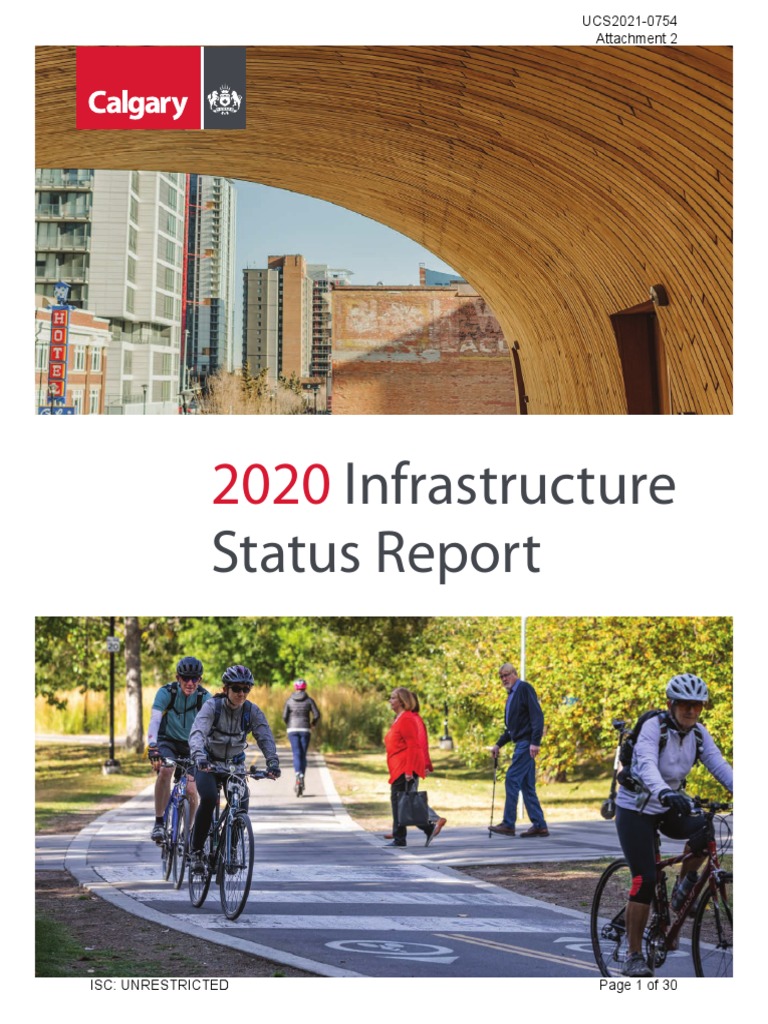 The City of Calgary 2020 Infrastructure Status Report - Early Version ...