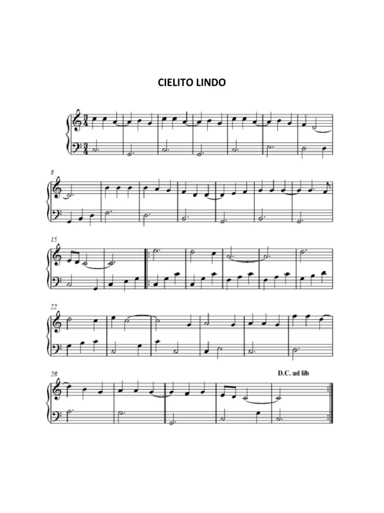 Cielito Lindo | PDF