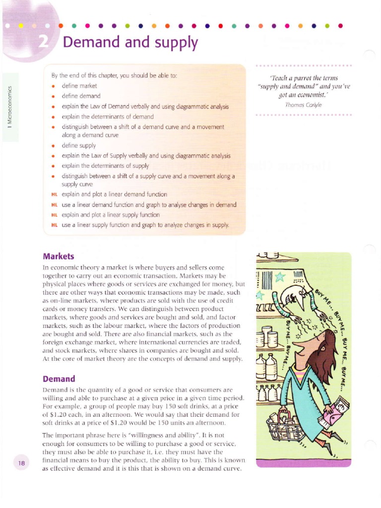 IB Econ Chap 02 Demand Supply | PDF | Demand | Supply (Economics)