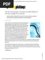 Graham Wallas 4 Stages of Creative Process | PDF | Insight | Creativity