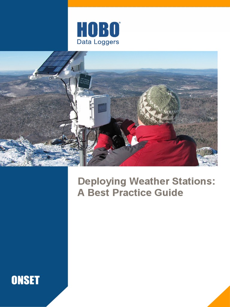 Deploying Weather Stations: A Best Practice Guide | PDF | Wound ...