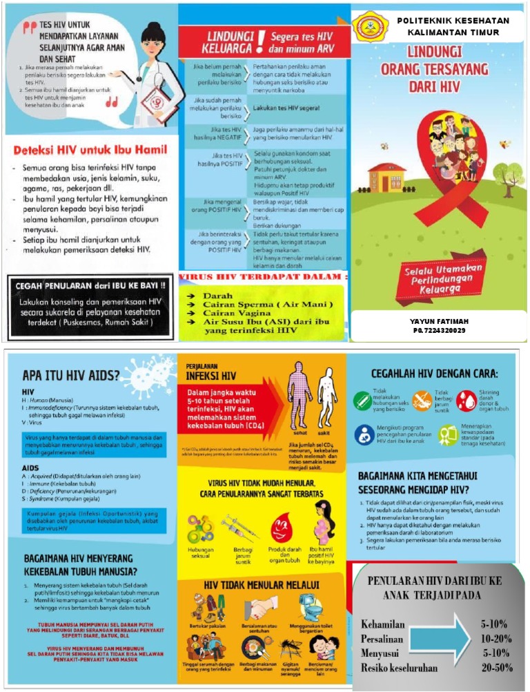 7 Leaflet Hiv | PDF
