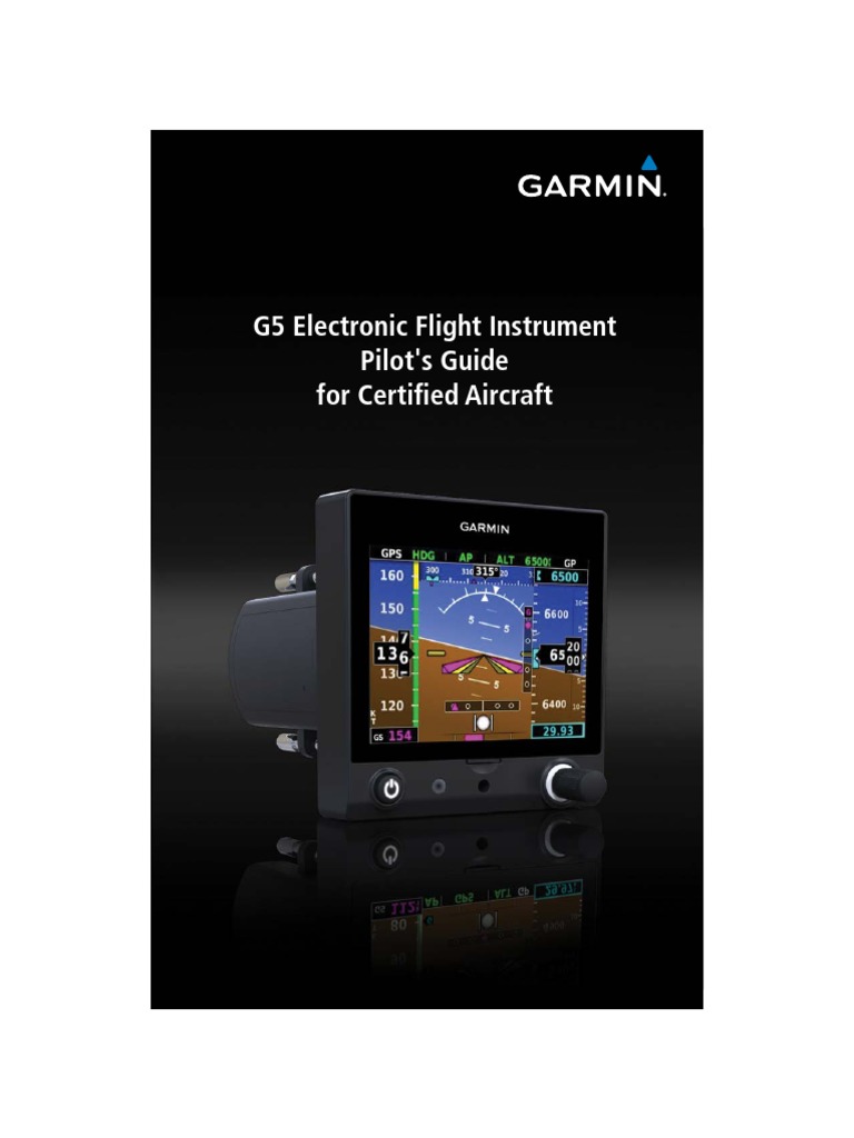 G5 Pilots Guide | PDF | Aerospace | Aviation