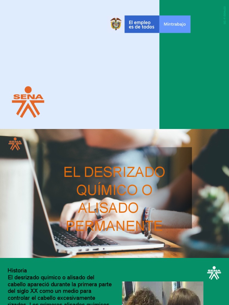 Historia y Proceso del Desrizado Químico | PDF | Pelo | Átomos