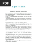 Guion Teatral El Gato Con Botas | PDF | Gatos
