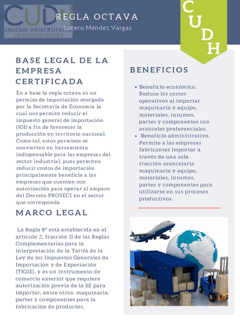 Regla Octava | PDF | Arancel | Comercio