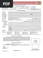 Firearm License Application Form | PDF | Government | Common Law