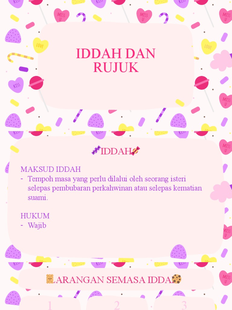 Iddah Dan Rujuk | PDF