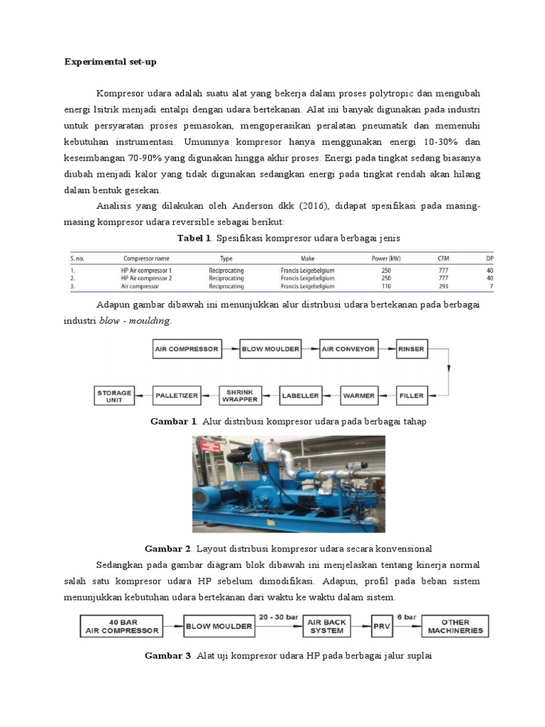 Experimental Set Up | PDF