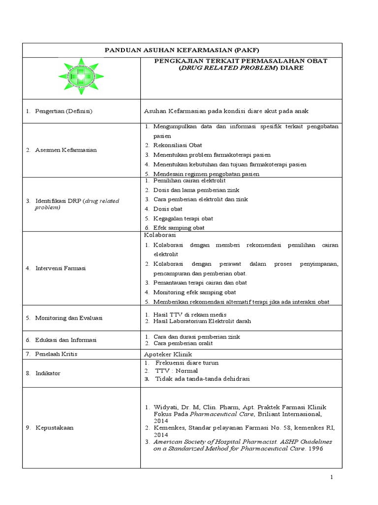 PPKF Diare | PDF | Pengembangan Diri | Kesehatan Holistik