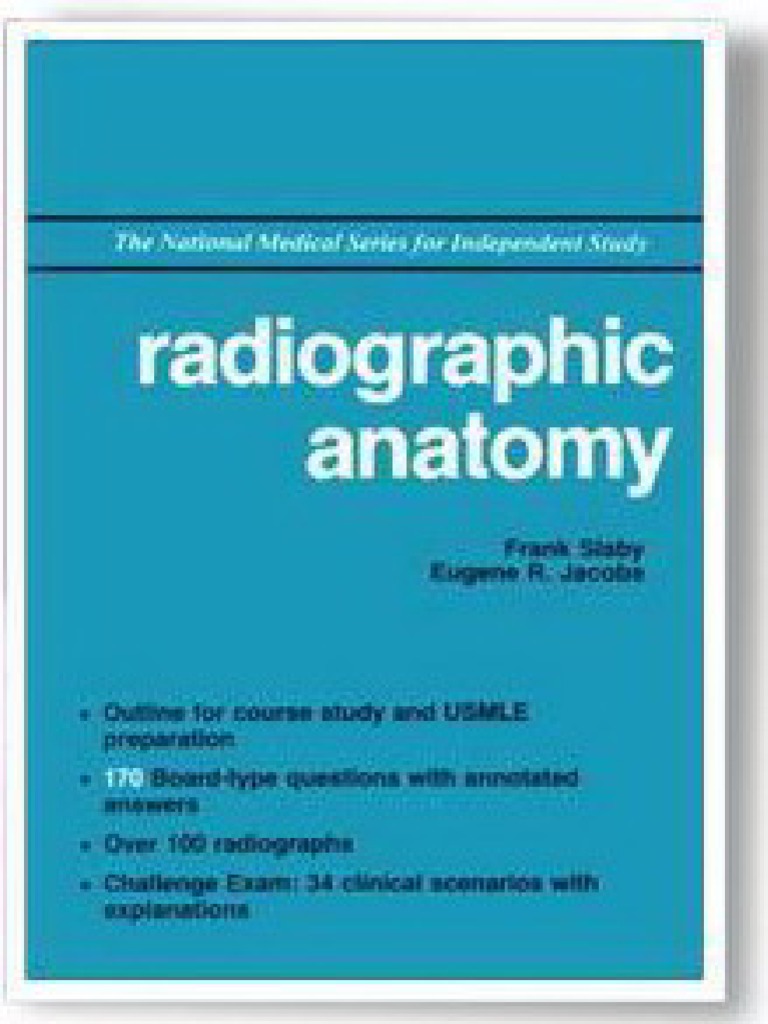 Radiographic Anatomy | PDF