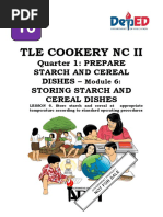 Cookery Grade 10 - Quarter I - Module 1 | PDF | Egg As Food | Egg White