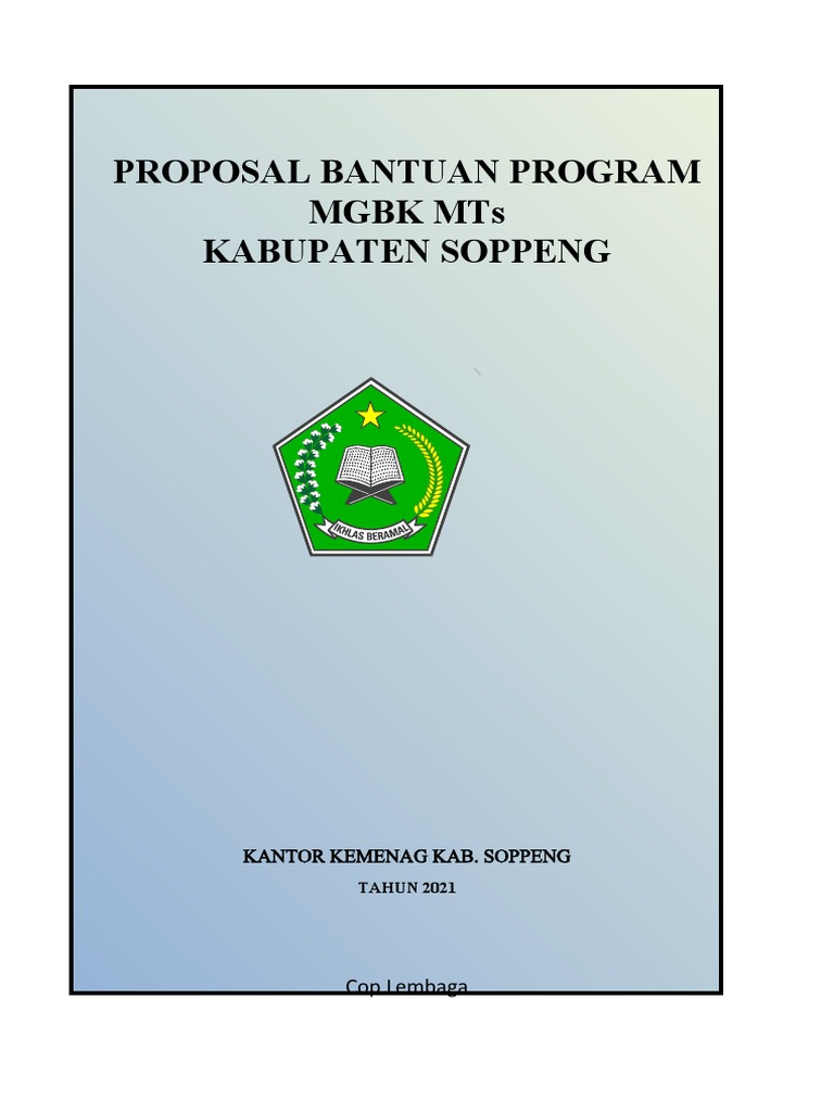 Contoh Proposal MGMP | PDF | Bisnis | Seni