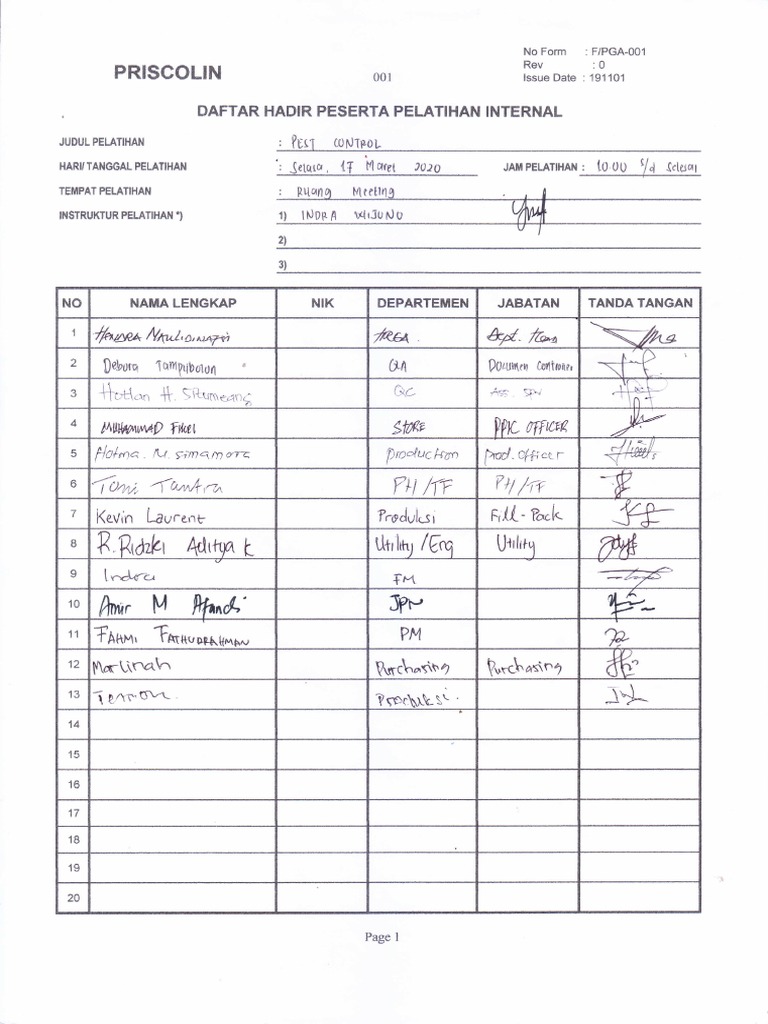 Training Pest Control | PDF