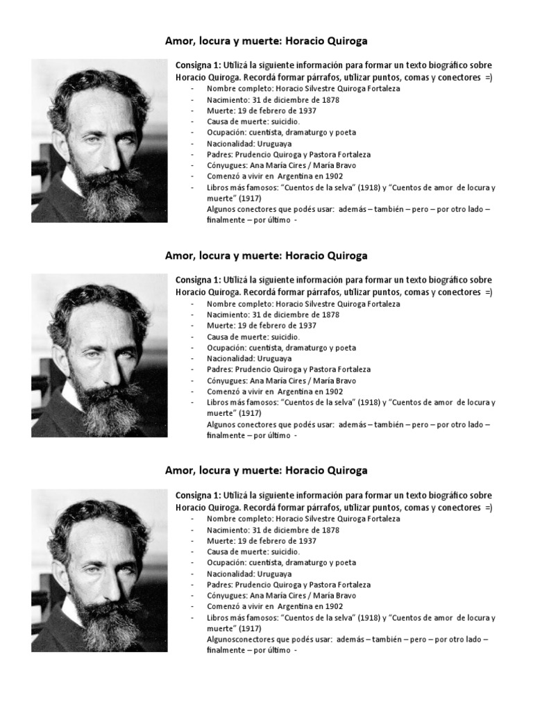 Horacio Quiroga | PDF | Squamata | Serpiente