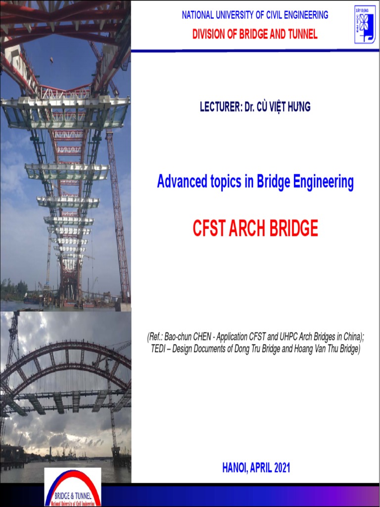 CVH CFST Arch Bridge | PDF | Truss | Bridge
