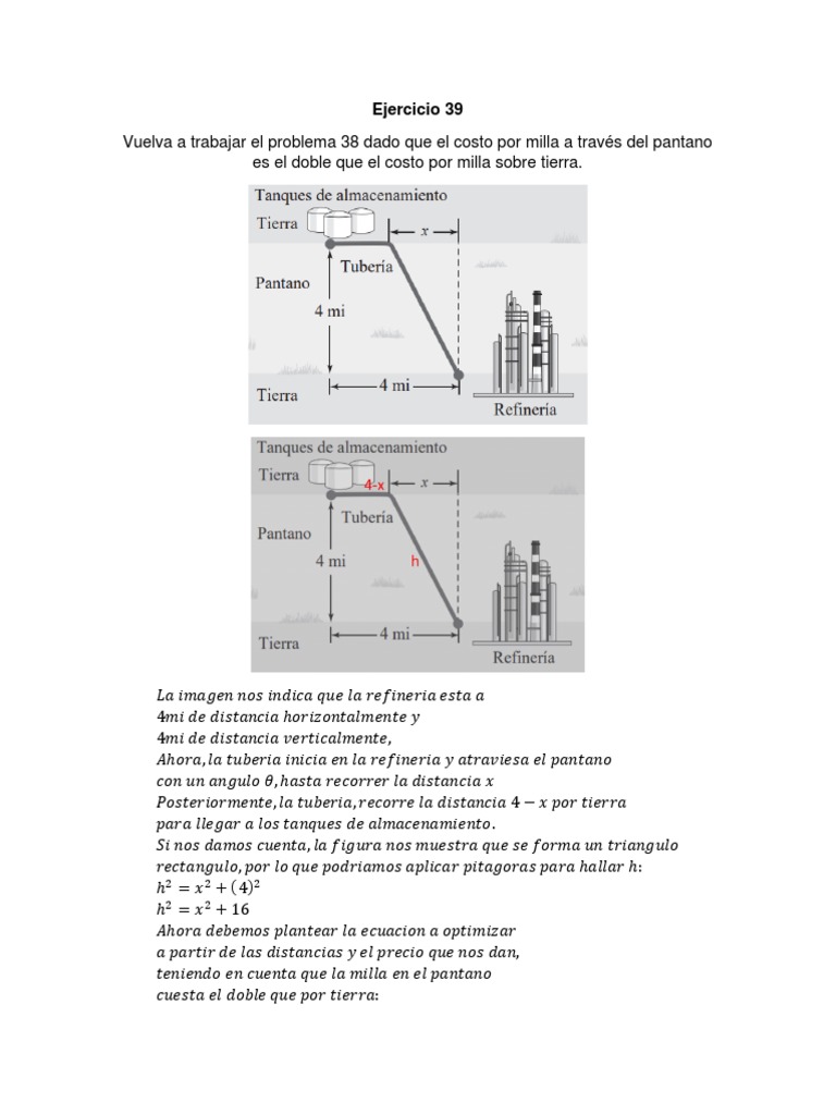 Ejercicio 39 - Optimizacion | PDF
