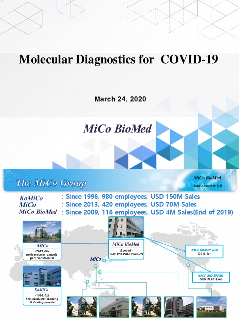 (MiCo BioMed) Molecular Diagnostics For COVID-19 - Eng - 0324 - Dec ...