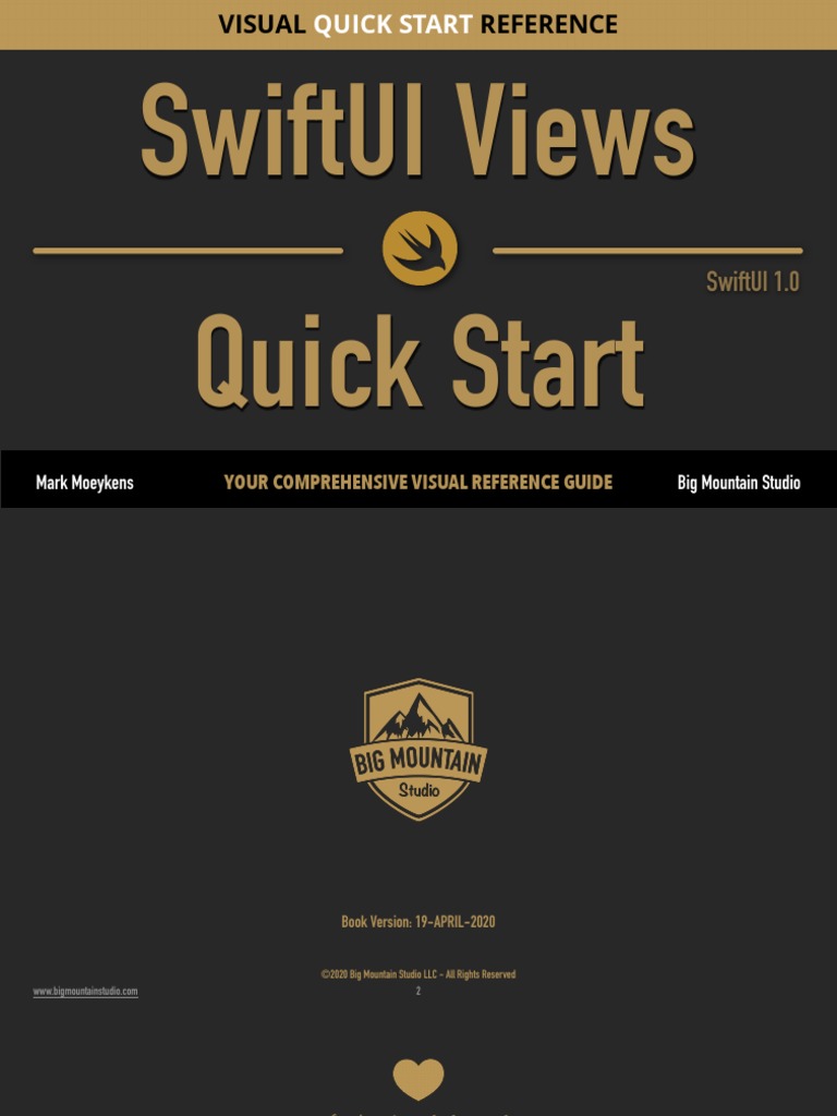 SwiftUI Views Quick Start | Download Free PDF | Swift (Programming Language) | Computer Programming