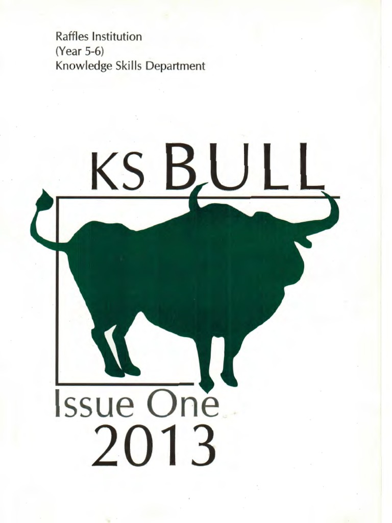 Ks Bull 2013 Issue 1 | PDF