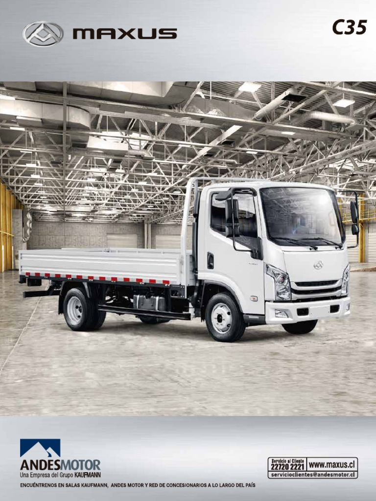 Ficha Técnica Maxus C35 y C35 L 2021 | PDF