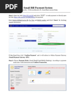 DPDC Prepaid Bill Collection Manual (Online) | PDF | Debit Card | Payments
