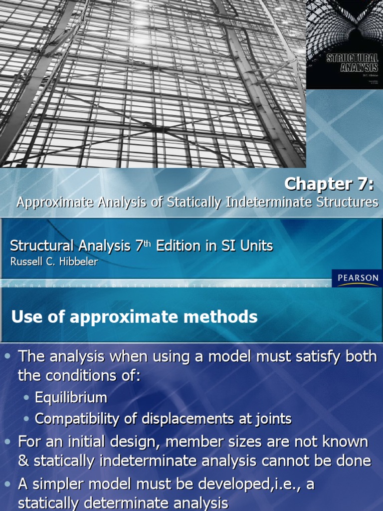 Chapter7 Approximate Analysis of Stitically Deteminate Structure | PDF | Structural Analysis | Truss