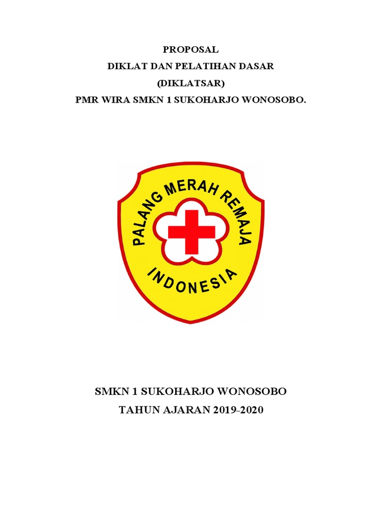 Proposal Diklat PMR Wira SMKN 1 | PDF