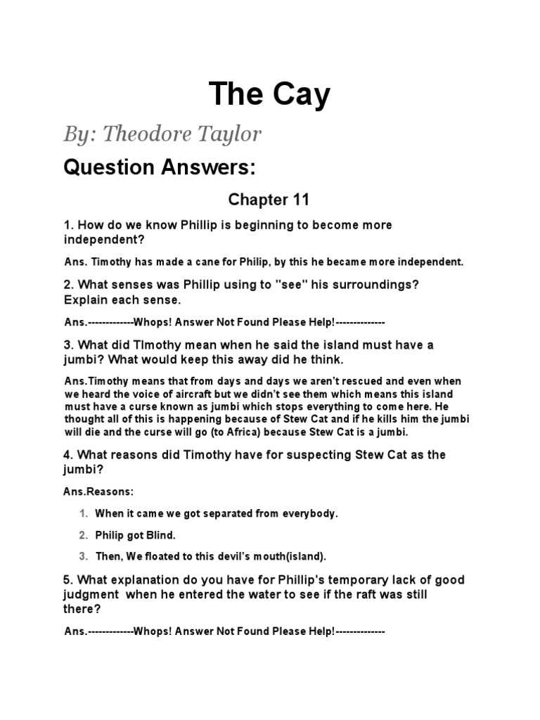 The Cay Chapter 11 Q&A Guide | PDF