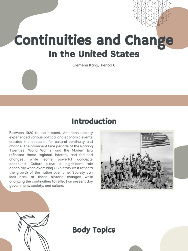 APUSH Multimedia Presentation | PDF | Consumerism | Nativism (Politics)