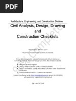 Structural Design Review Checklist PDF | PDF | Specification (Technical ...