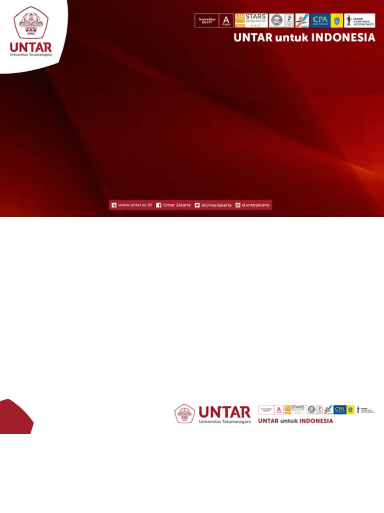 Template PPT Logo UNTAR | PDF