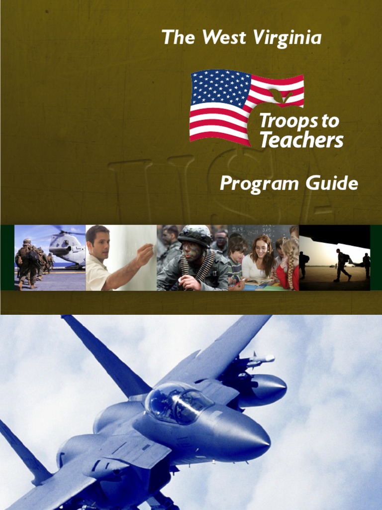 West Virginia Troops To Teachers Program Guide | PDF | Teachers ...