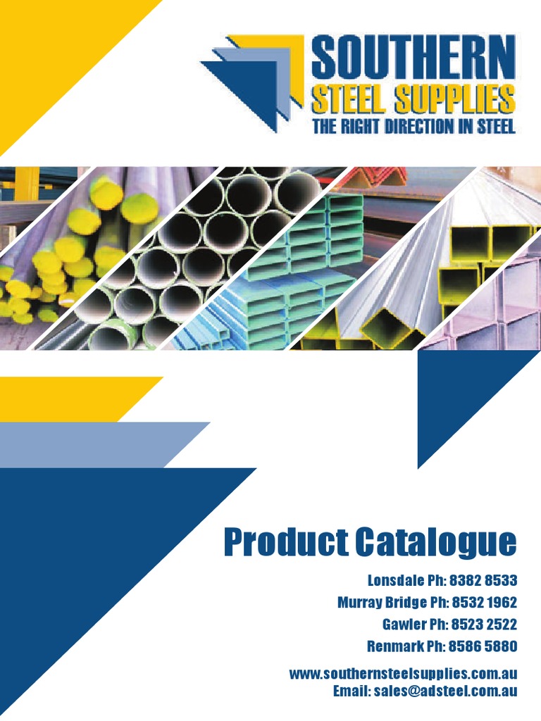 Southern Steel Supplies Complete Catalogue March 2019 | PDF | Credit ...