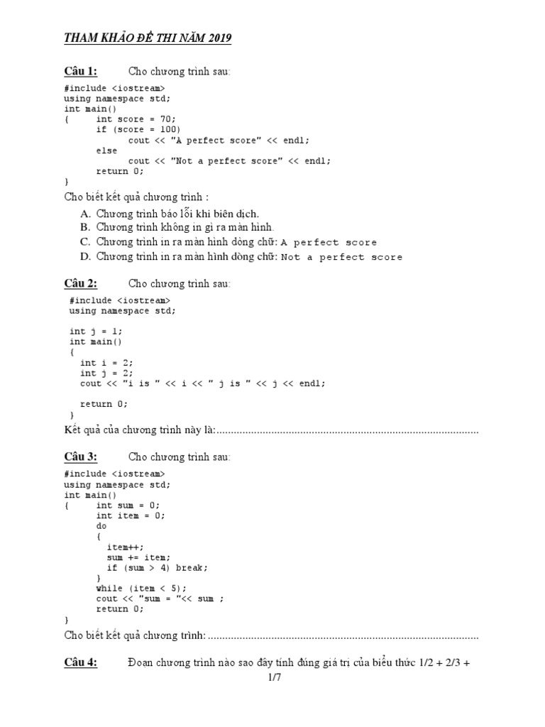 DeThi NMLT CK Thamkhao | PDF