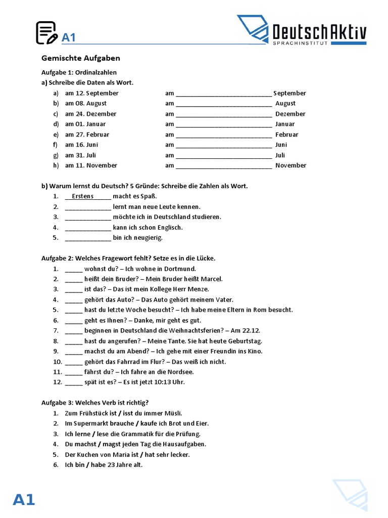 A1 Uebungen 09 | PDF