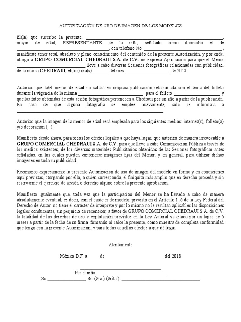 Contrato MENORES DE EDAD Indep | PDF | Derechos de autor | Gobierno