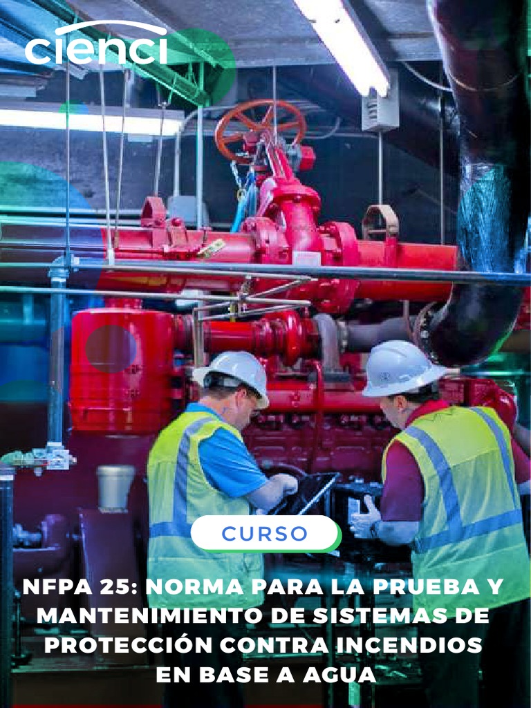 Curso NFPA 25: Mantenimiento de Sistemas de Agua | PDF | Petróleo | Science