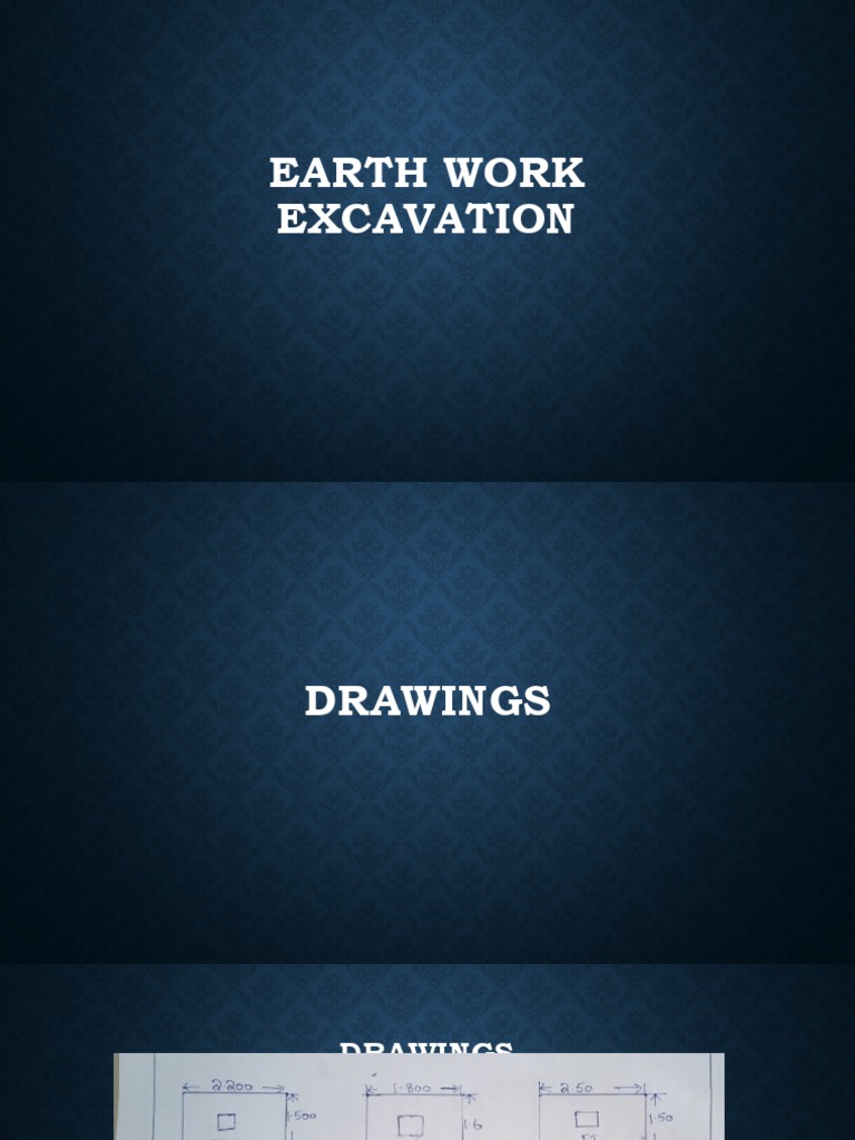 Earth Work Excavation | PDF