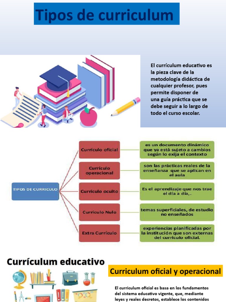 Tipos de Curriculum | PDF