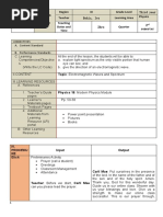 Semi-Detailed Lesson Plan in Science 10 | PDF | Biological Evolution ...