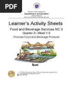 TABLE SET - UP Lesson 2 | PDF | Tableware | Domestic Implements