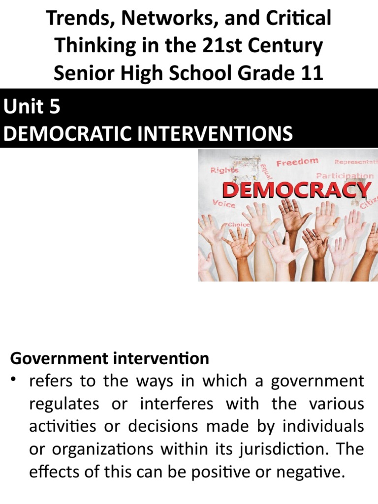 Unit 5 Democratic Interventions | PDF | Rights | Democracy