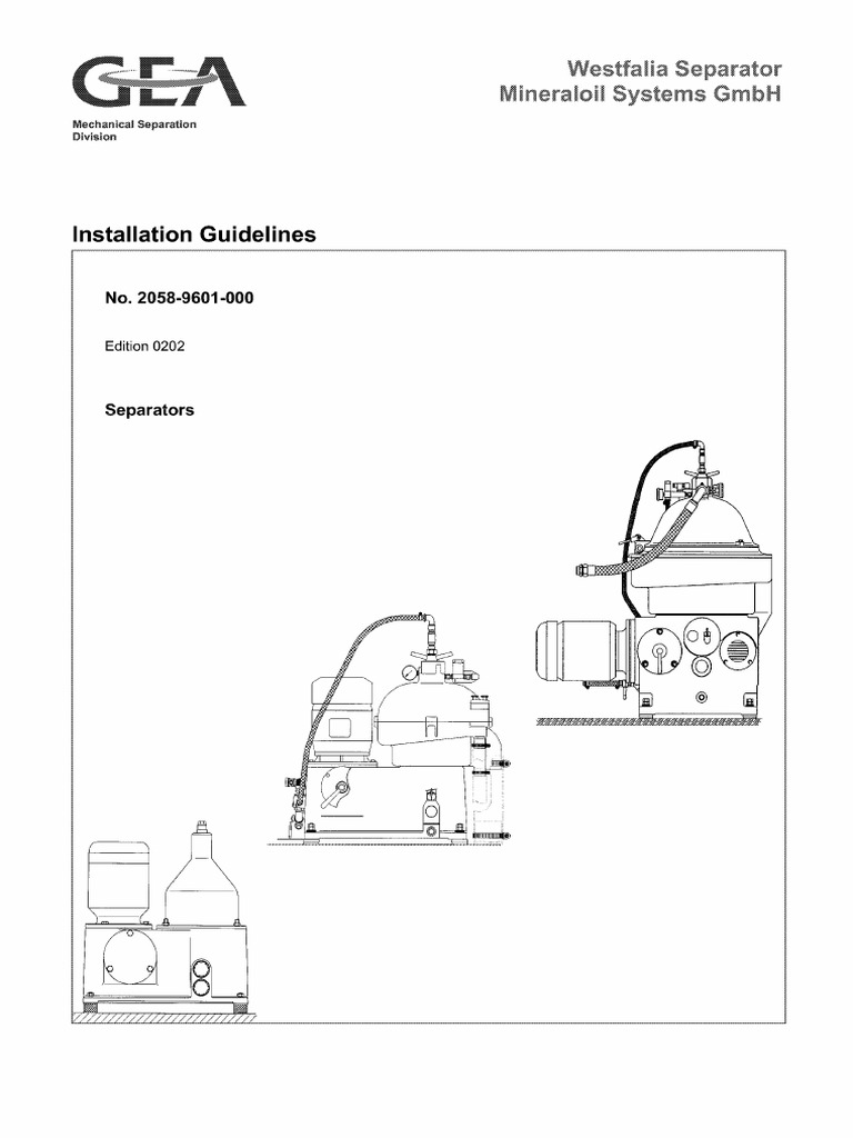 Westfalia Installation Guidelines | PDF
